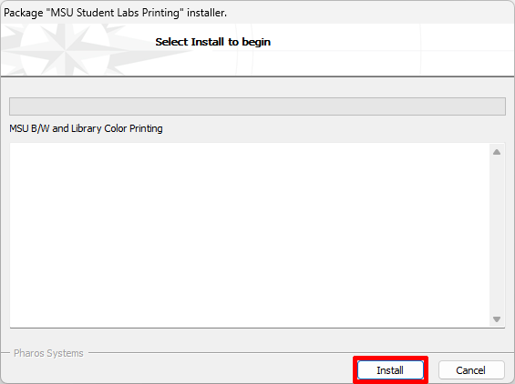 Install Pharos Packages Windows - Student Computer Labs | Montana State University